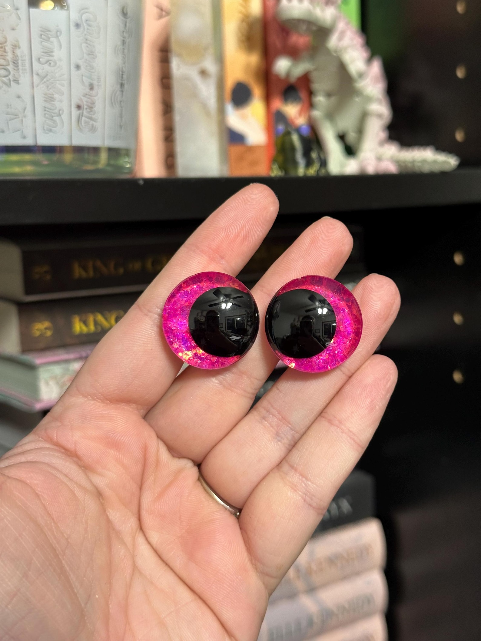 Safety Eyes: Hand Painted Eyes for Amigurumi, Crochet Plushies, Stuffed ...