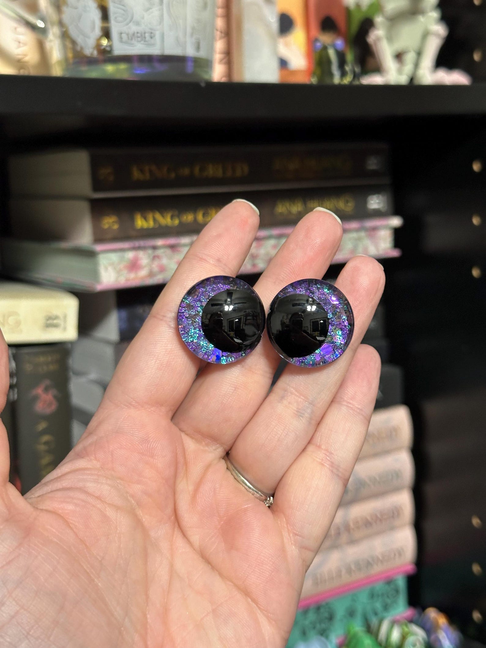 Safety Eyes: Hand Painted Eyes for Amigurumi, Crochet Plushies, Stuffed ...