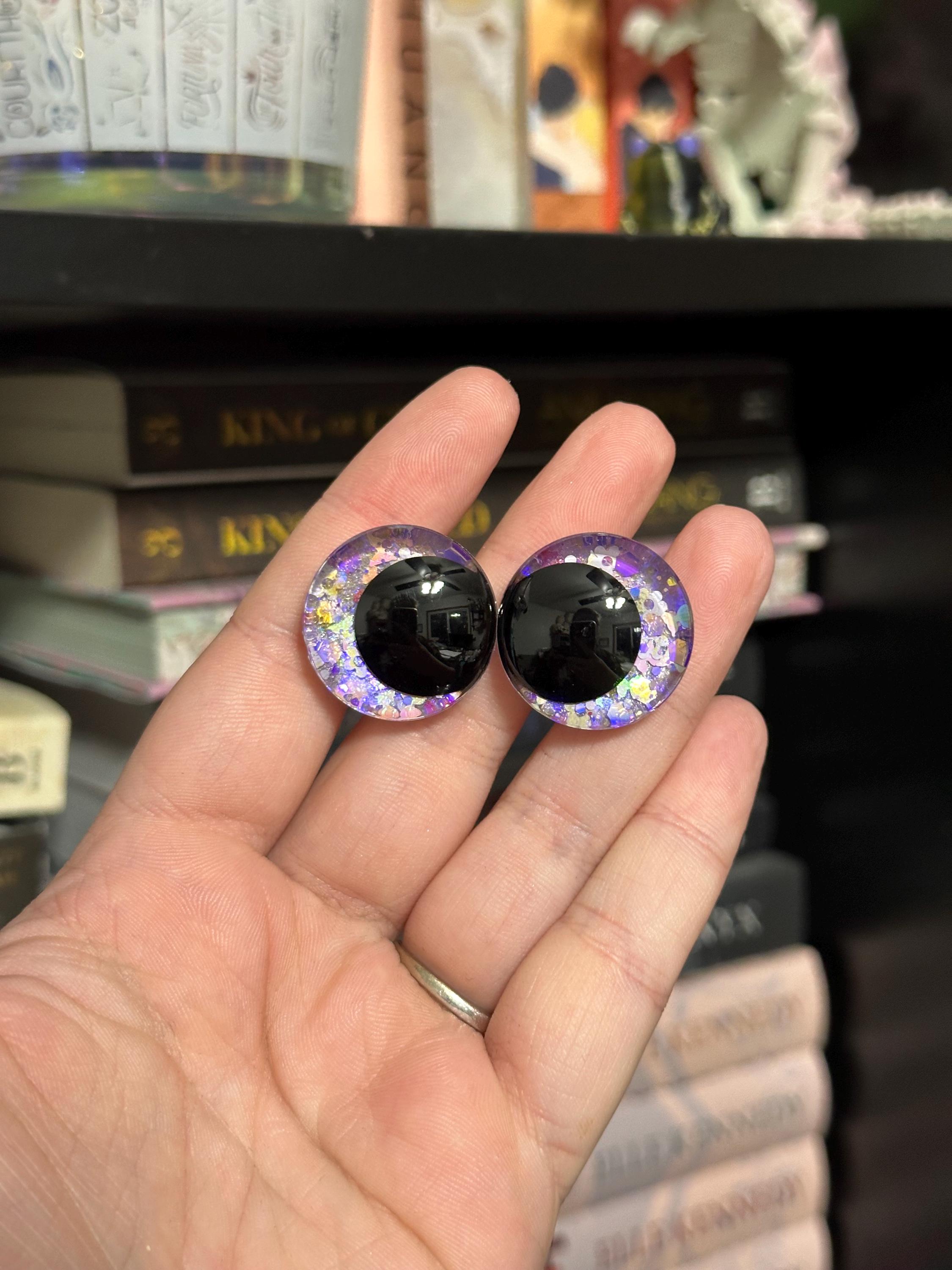 Safety Eyes: Hand Painted Eyes for Amigurumi, Crochet Plushies, Stuffed ...