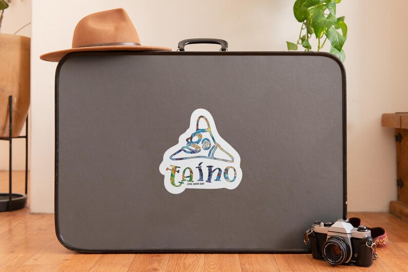 Cemi Taino Sticker, Taino Symbol Sticker, Taino Sticker, Original ...
