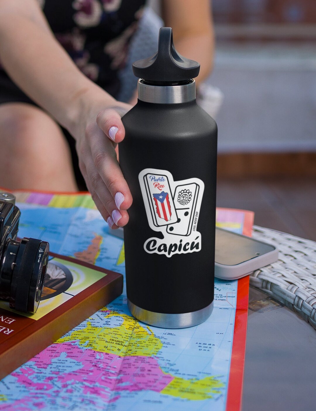 Capicú Stickers, Domino Sticker, Boricua Sticker, Puerto Rico Sticker ...