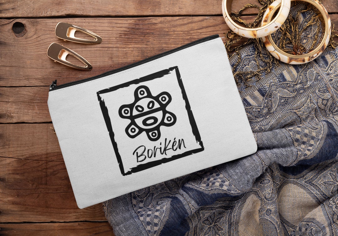 Borikén Sun Pouch, Boricua Style Pouch, Puerto Rico Pouch, Taino Pouch ...