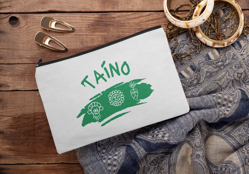 Taino Symbol Pouch, Boricua Style Pouch, Taino Symbol Pouch, Taino Sun ...