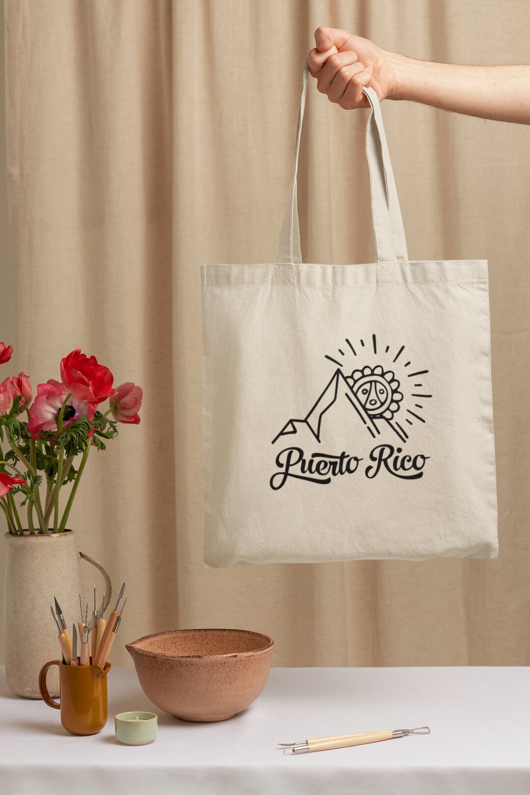 Zemi Taino With the Sun Tote Bag, Taino Tote Bag, Taino Bag, Taino ...