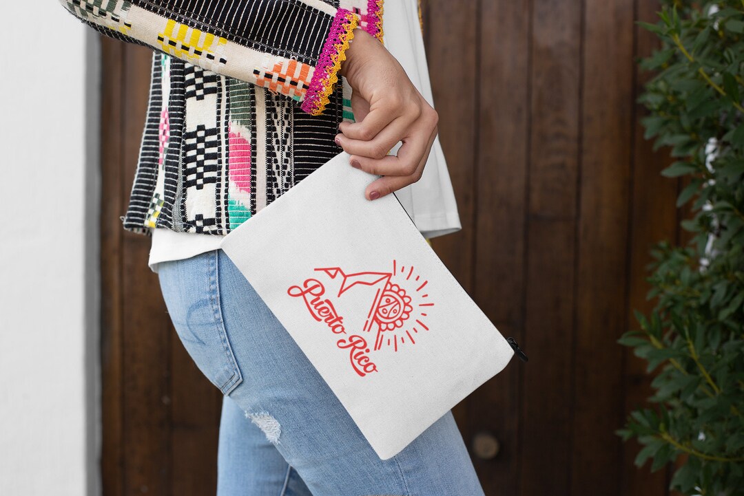 Zemi and Sun Pouch, Boricua Style Pouch, Taino Symbol Pouch, Taino Sun ...