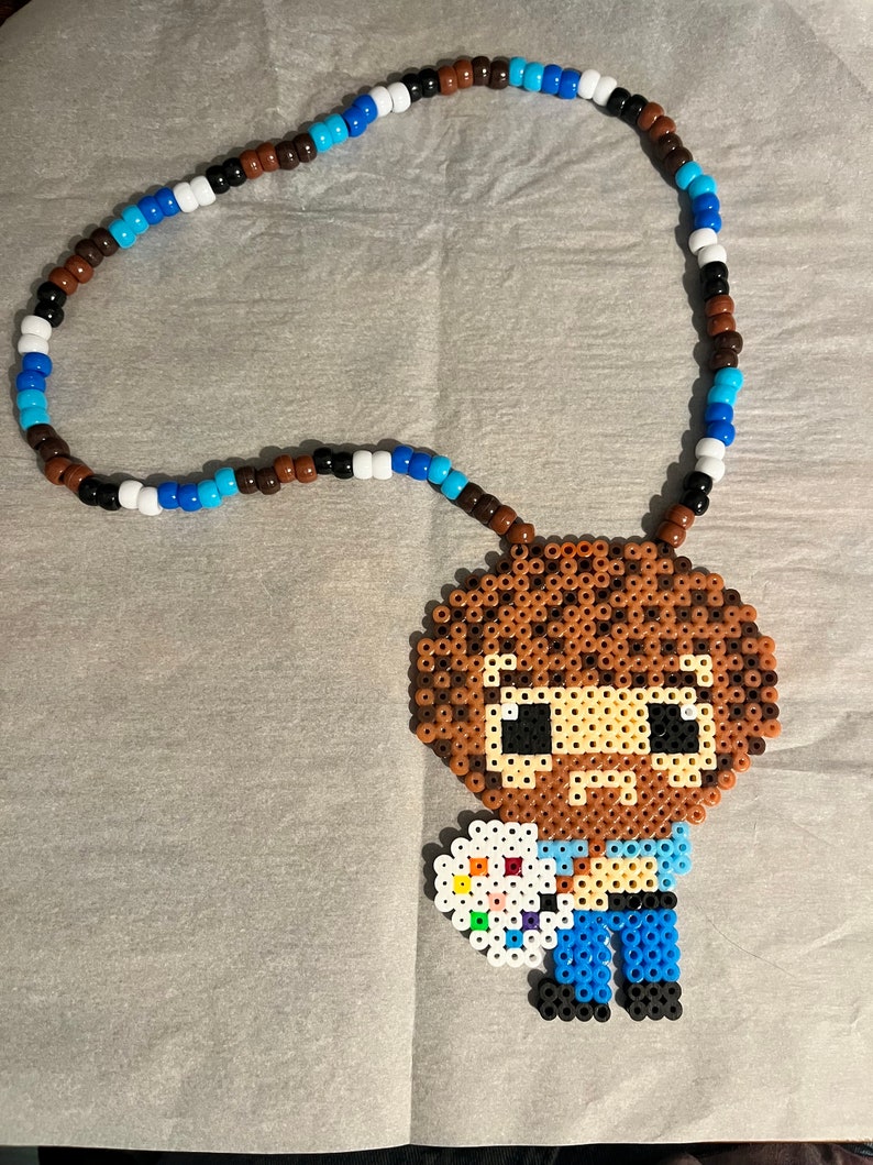 Kandi Fuse Bead Bob Ross Perler - Etsy