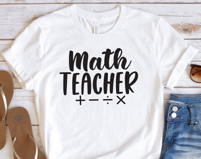 Funny Math Teacher Shirt, Problem Solver Shirt, Teacher Appreciation ...