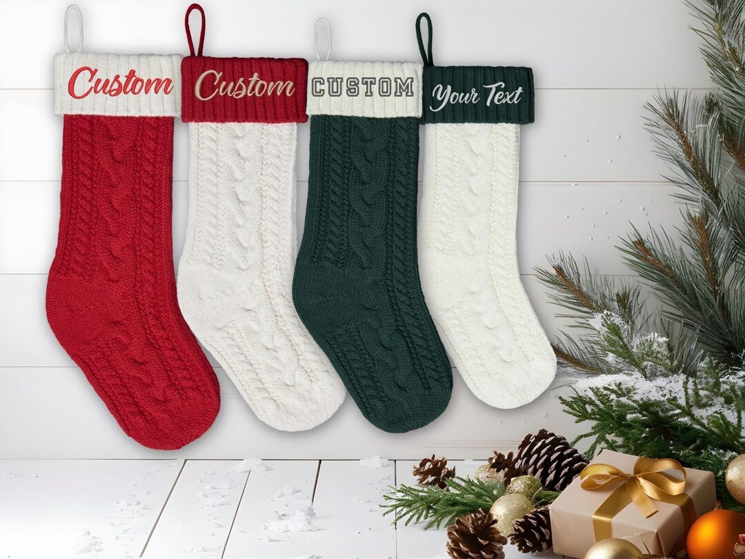 Custom Embroidered Scoks, Personalized Embroidery Socks, Custom Scoks ...