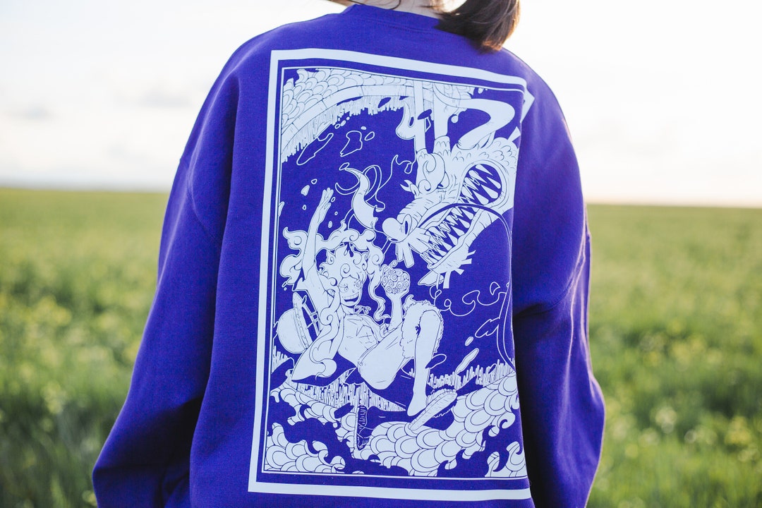 Luffy Gear 5 Anime Sweater , Cosplay , Clothing , Handmade - Etsy