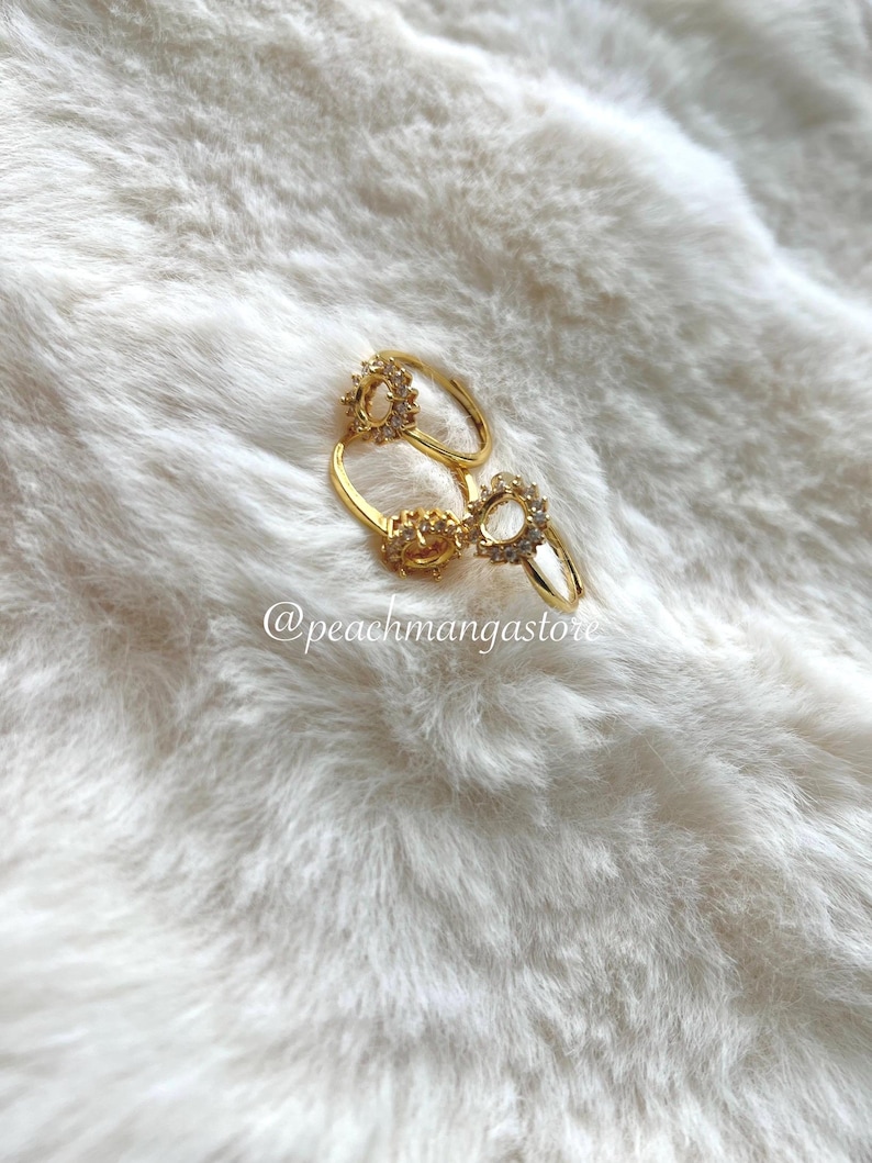 Fairycore Custom Rings: Valentine’s Day Gift, Choose Your Stone, Gold ...