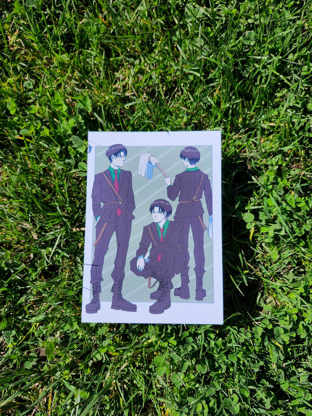 AOT Mini Print, Anime Prints, Kawaii, Handmade - Etsy