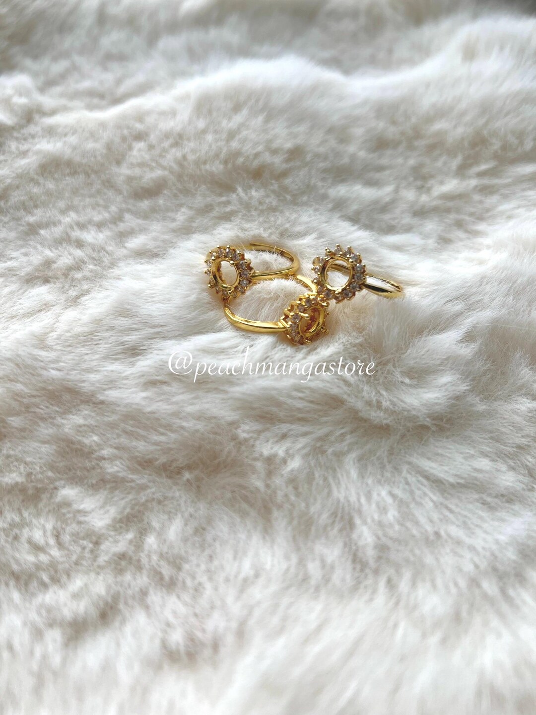 Fairycore Custom Rings: Valentine’s Day Gift, Choose Your Stone, Gold ...