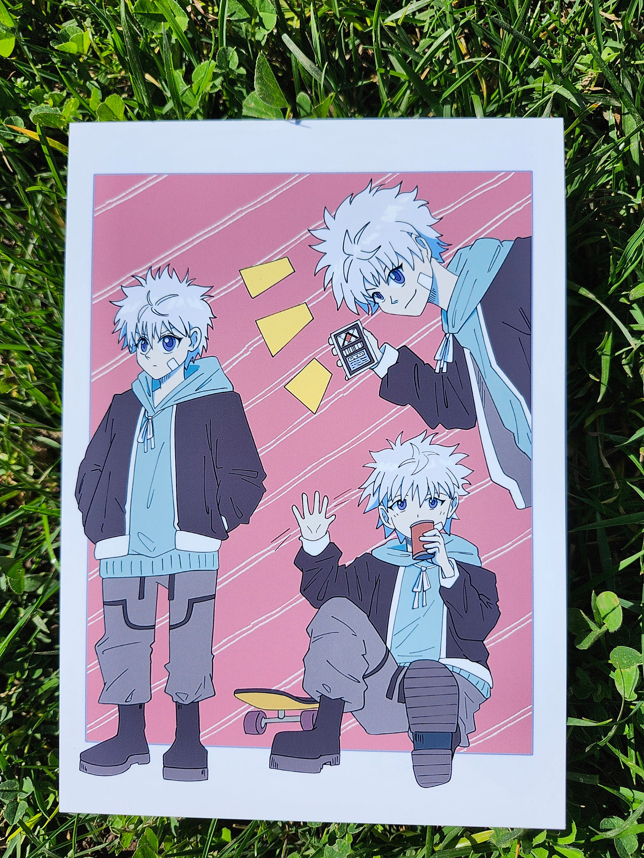 Hxh Anime Mini Print, Anime Prints, Kawaii, Handmade - Etsy