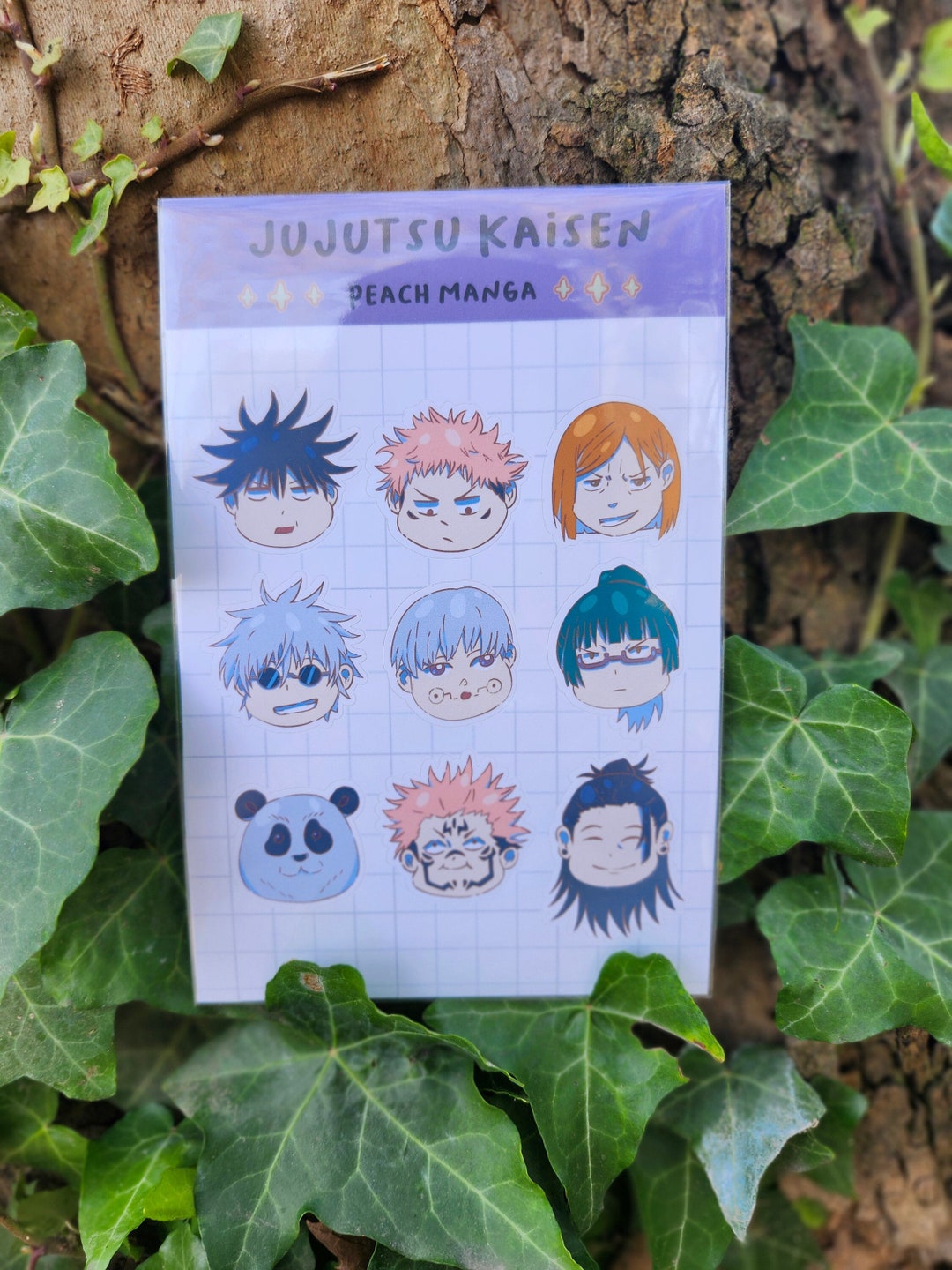 JK Anime Sticker Sheet , Kawaii Stickers , Handmade, Anime Stickers - Etsy