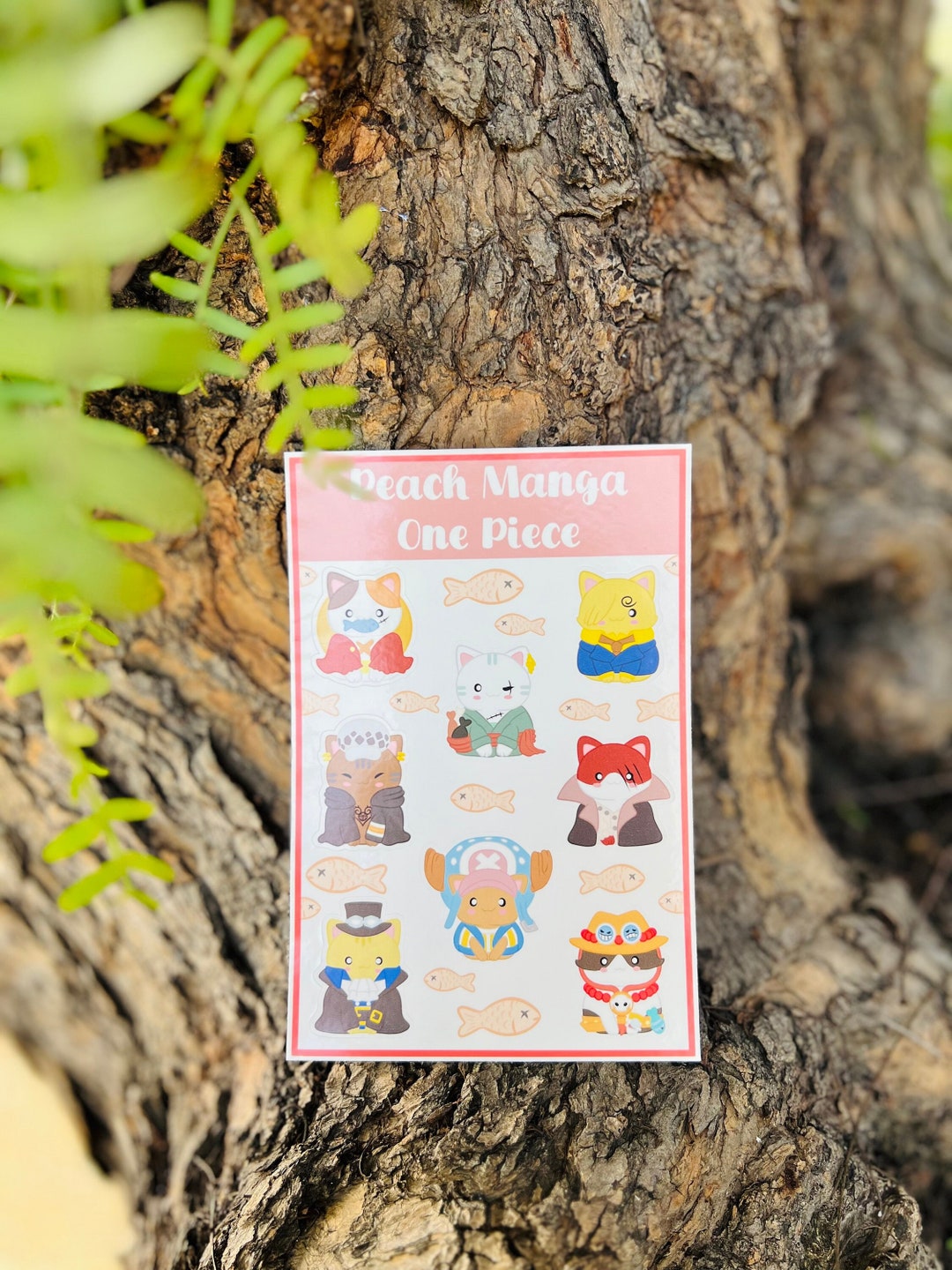 One Piece Stickers, Handmade, Kawaii, Anime - Etsy
