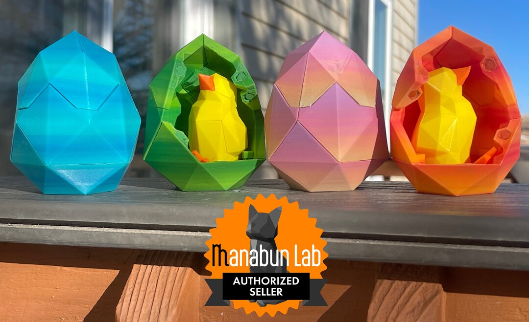 Chick and Egg Polygon Magnetic Puzzle - Authorized Manabun Lab Seller ...