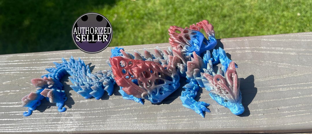 Fae Wolf Dragon Variety of Colors and Sizes Authorized Cinderwing ...