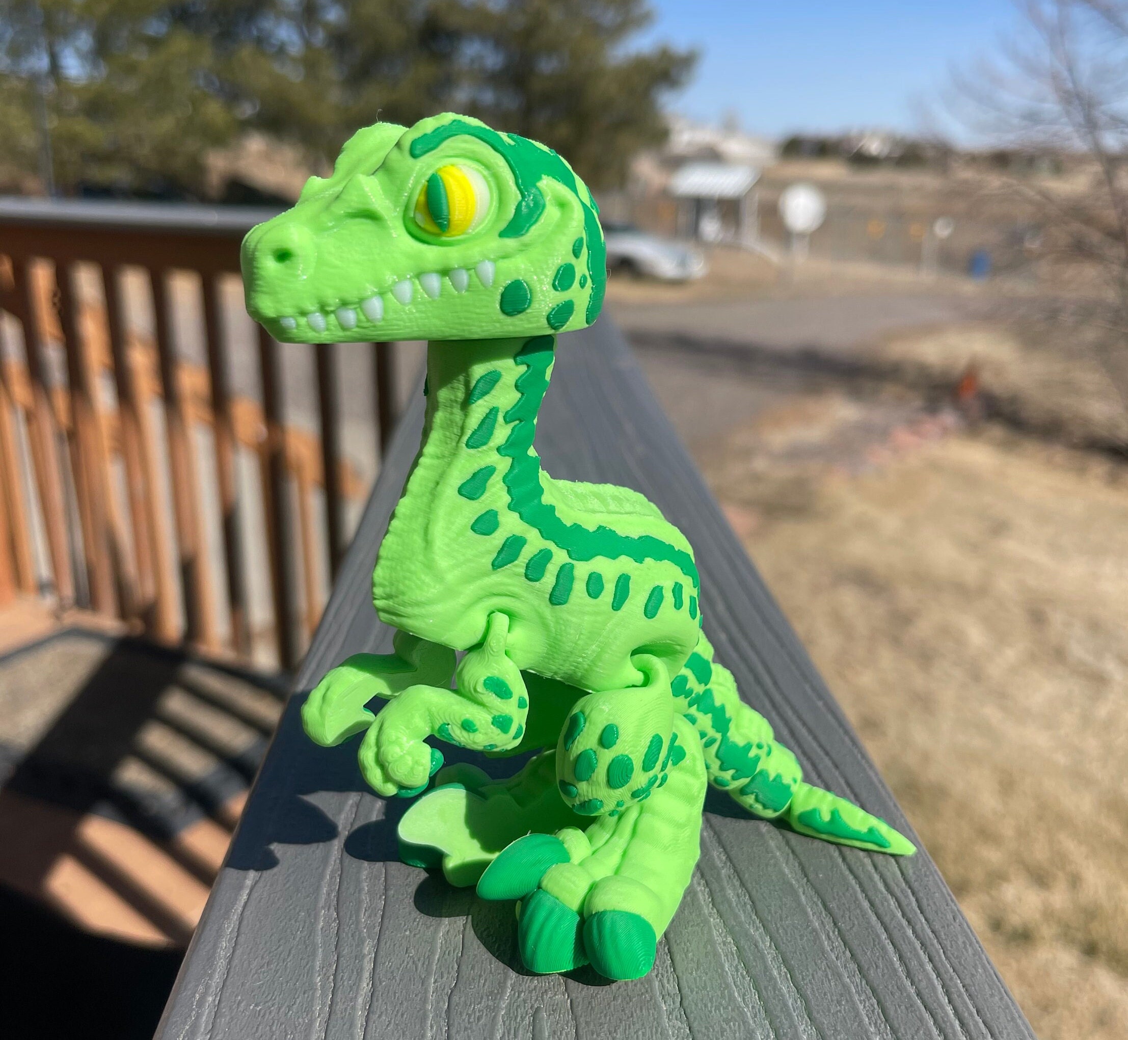 Flexi Velociraptor Variety of Colors and Sizes Authorized Toonz Factory ...
