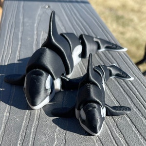 Articulated Orca/killer Whale - Variety of Colors - Etsy