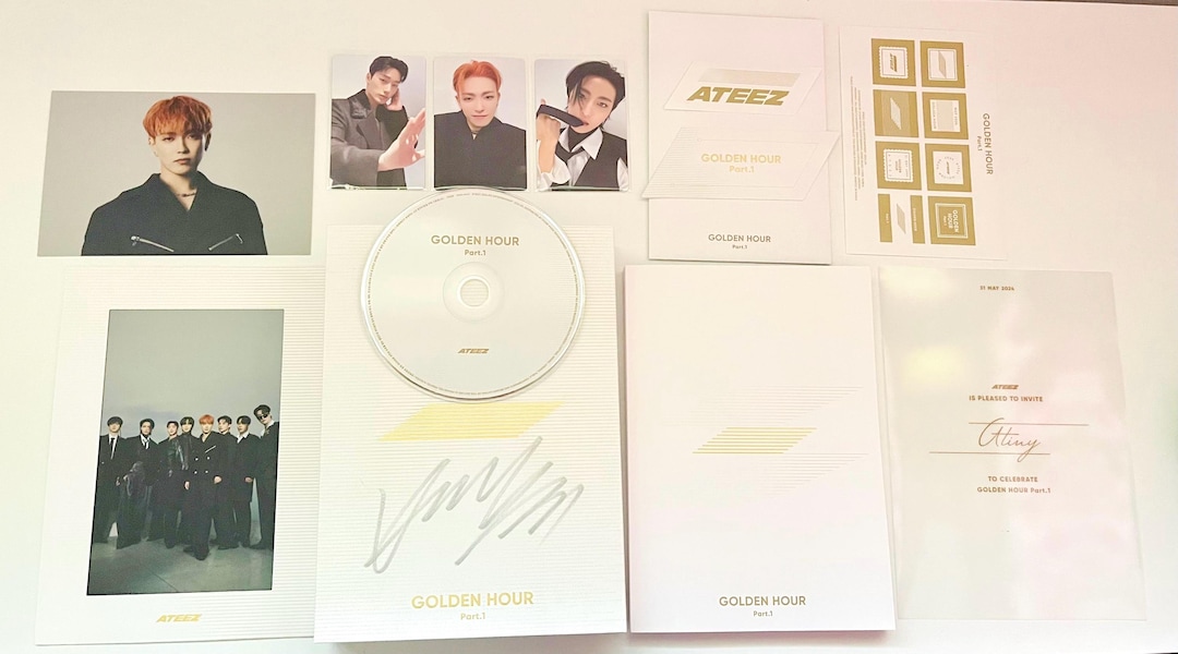 Ateez Golden Hour: Part 1 *yeosang Signature* (DAIRY Version) Official ...