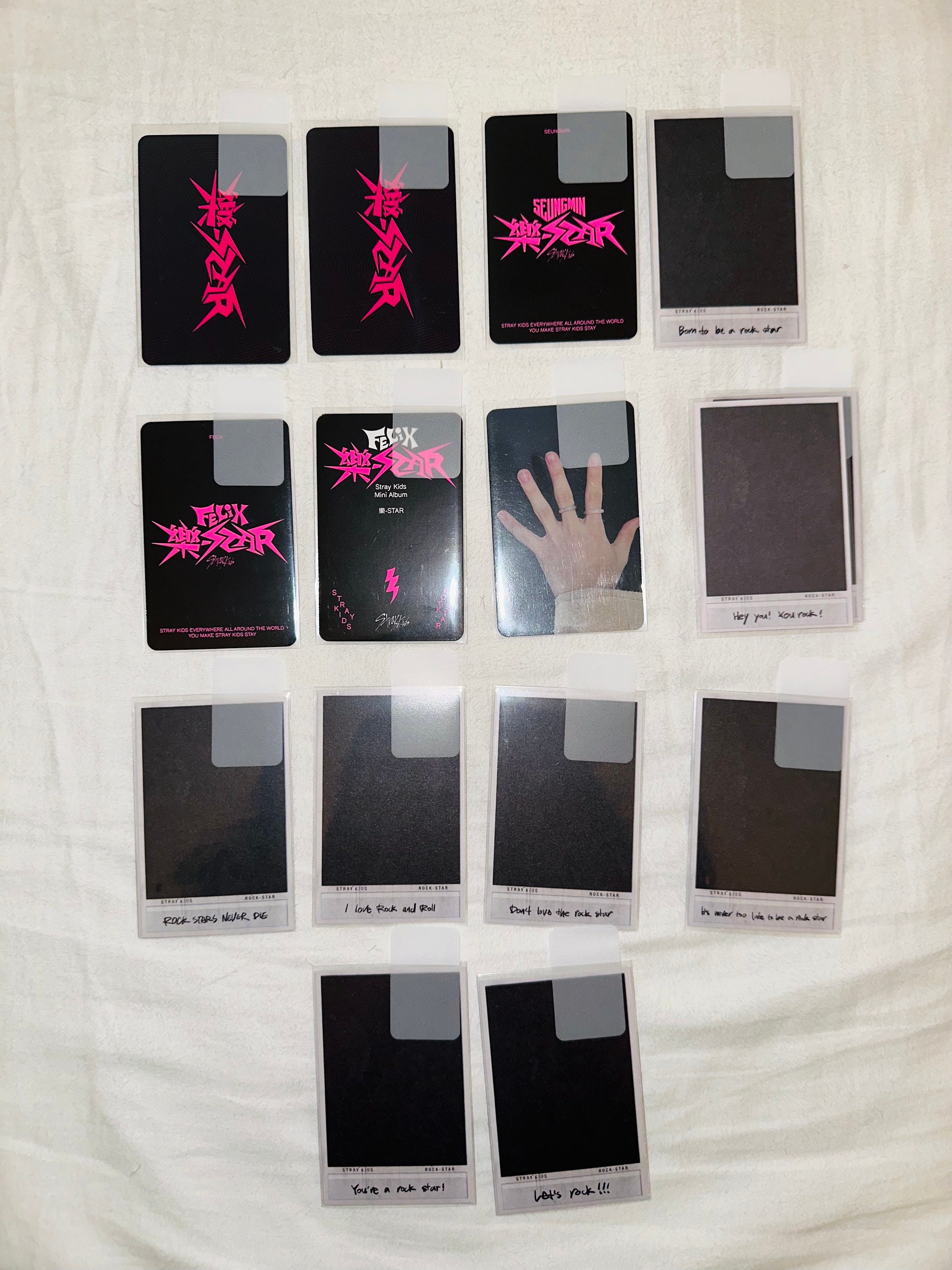 Stray Kids Official Rock-star Photocards - Etsy