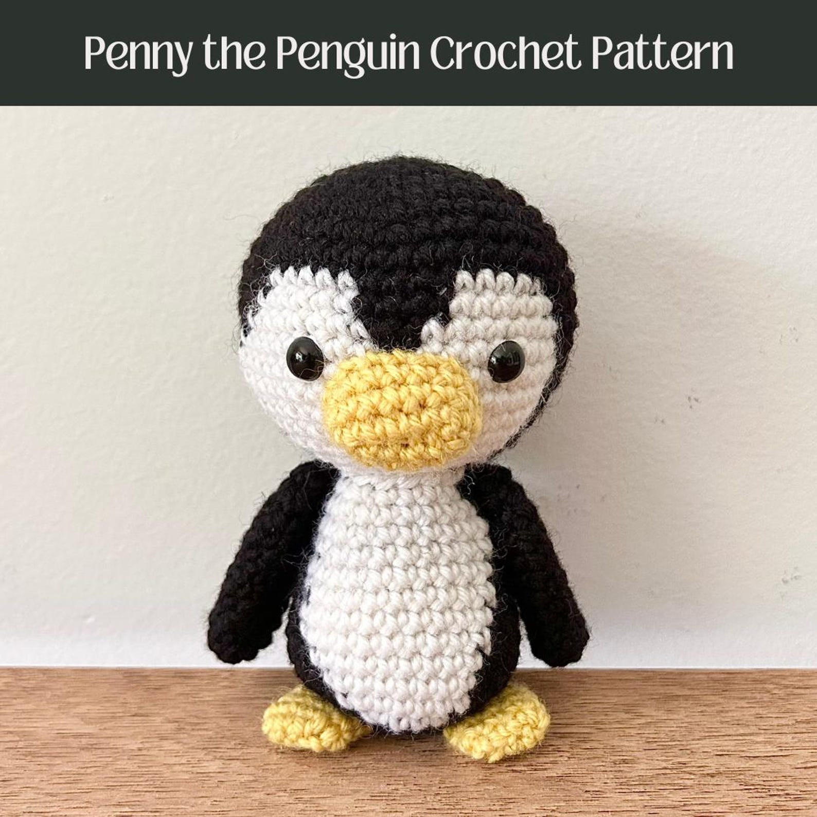 PATTERN: Penny the Penguin Crochet Pattern - Pdf Crochet Pattern ...