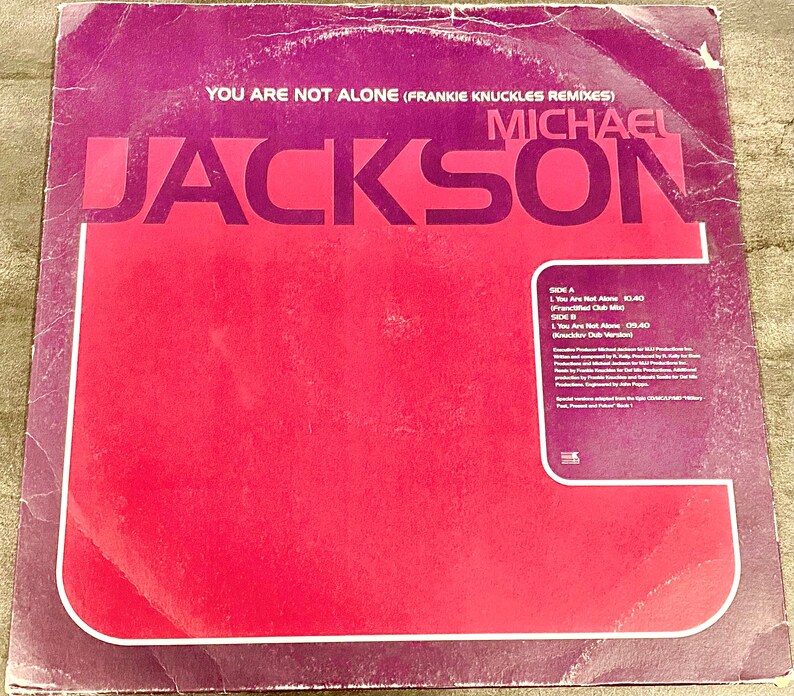 Michael Jackson - You Are Not Alone [VINYL] (1995) - Etsy