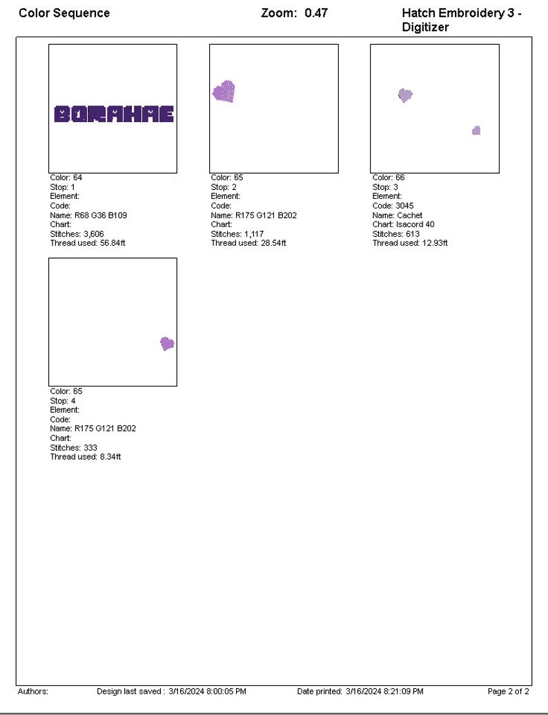 BTS Borahae 8 Bit Machine Embroidery Design, Cute, Purple Hearts, K-pop ...