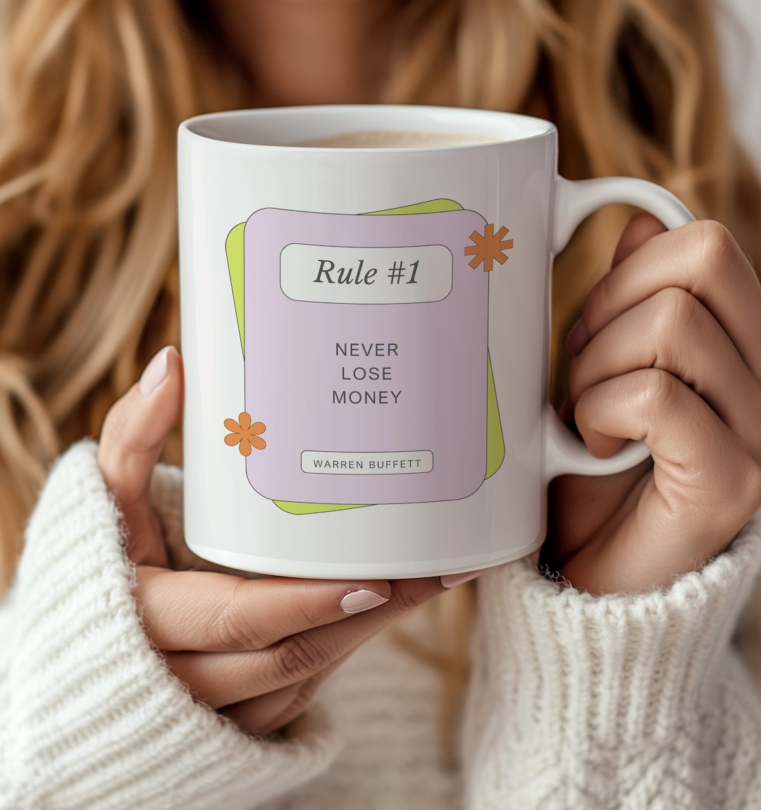 Warren Buffett's Rules Mug Perfect for Finance Aficionados, Aspiring ...