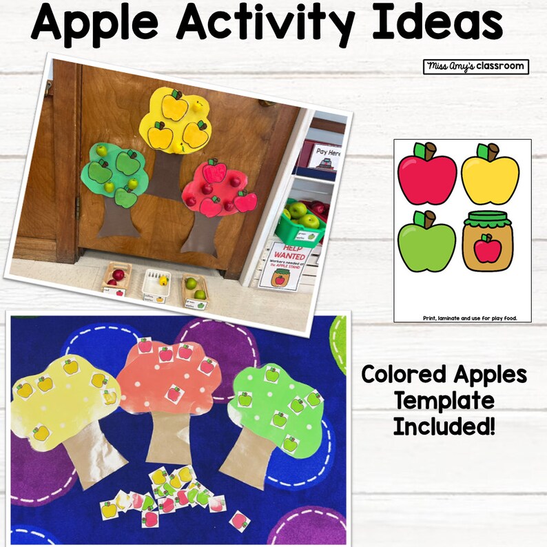Fall Farm Dramatic Play Printables: Apple Stand & Pumpkin Patch Bundle ...