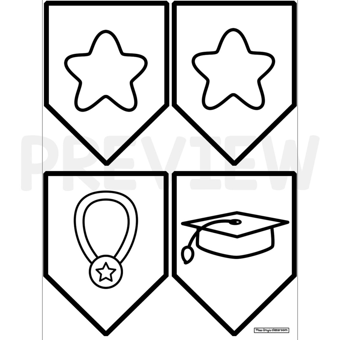 Class of 2025 Graduation Banner: Printable Bulletin Board Decor - Etsy