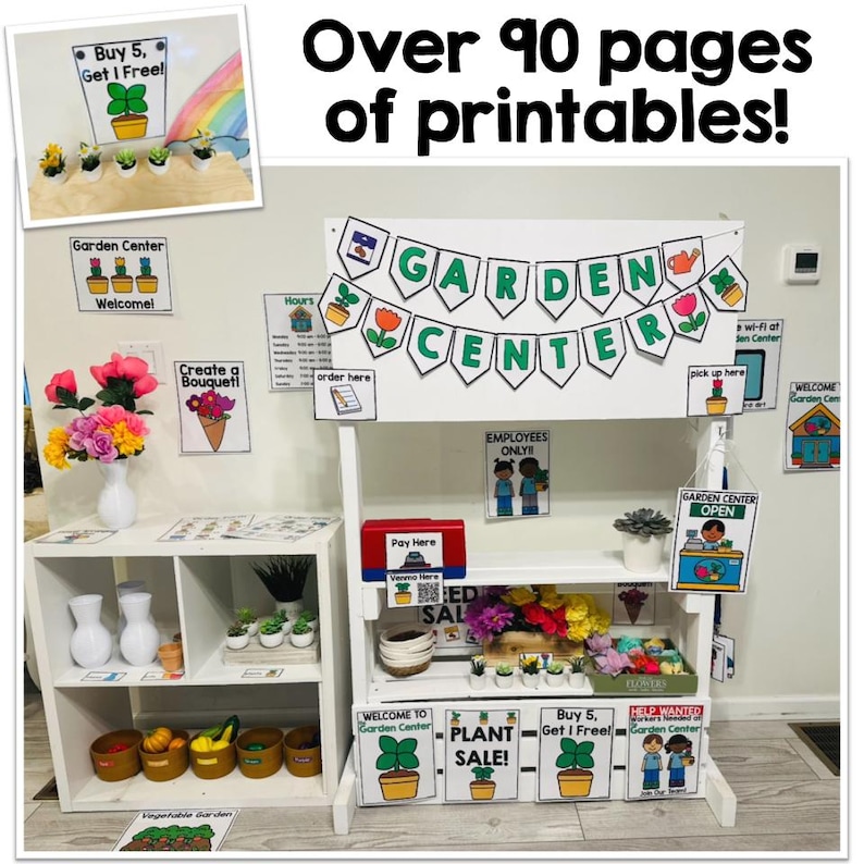Garden Center Dramatic Play: Spring Pretend Play (printable) - Etsy
