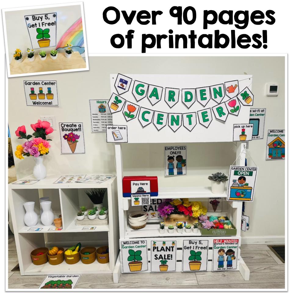 Garden Center Dramatic Play: Spring Pretend Play (printable) - Etsy