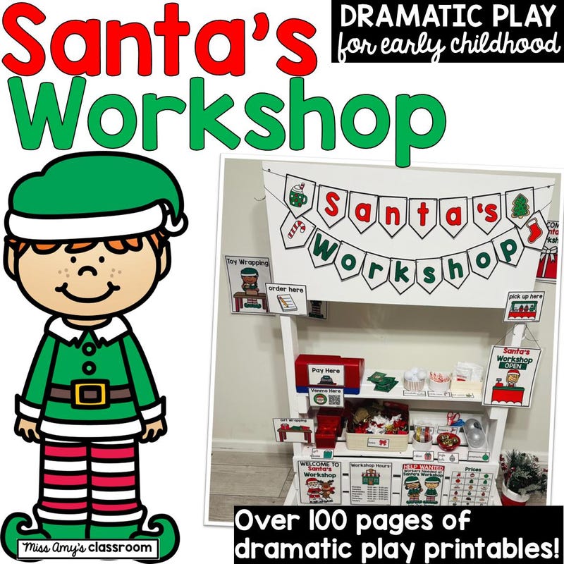 Santas Workshop Games - Etsy