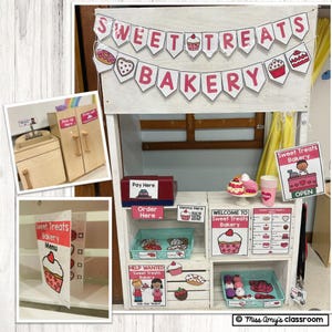 Sweet Treats Bakery: Valentine's Day Bakery Pretend Play Printables ...