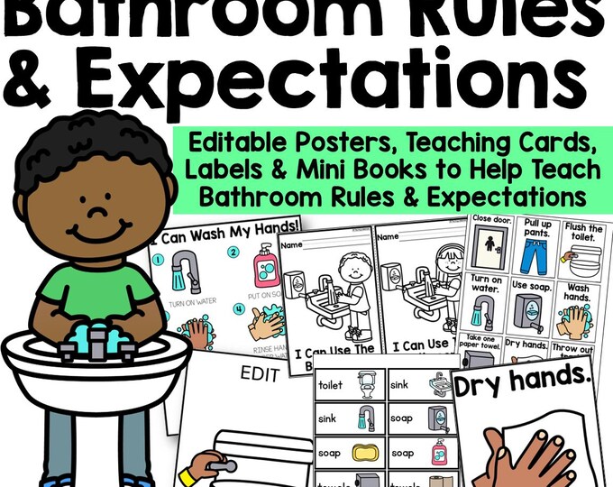 Editable Recess Rules Posters: Classroom Management Printables (google ...