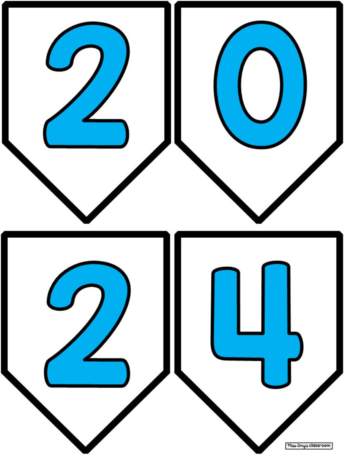 Class of 2024 Printable Graduation Banner DIY Graduation Printable ...