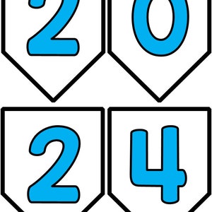 Class of 2024 Printable Graduation Banner- DIY Graduation - Printable ...