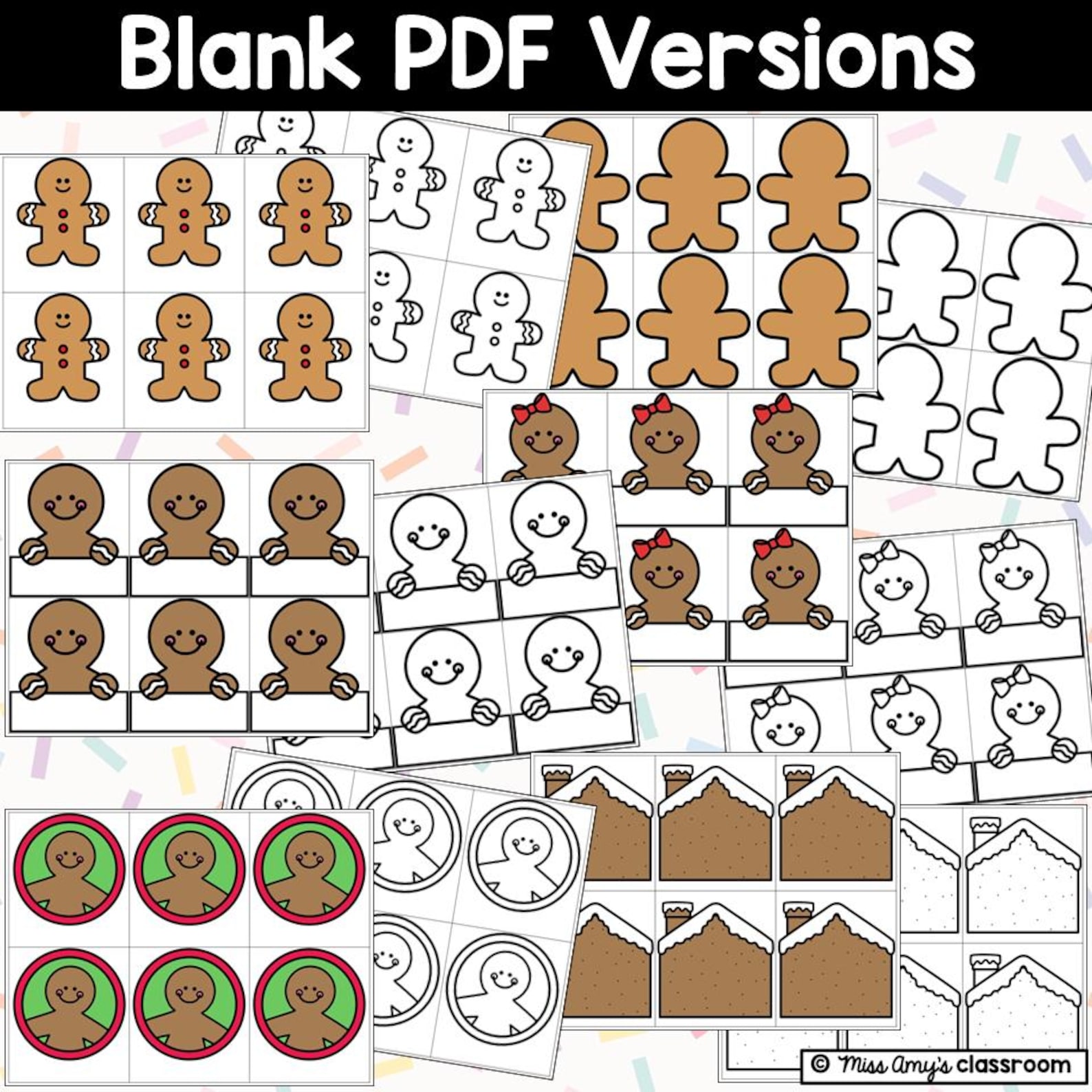 EDITABLE Gingerbread Name Tags for Christmas Tags & Holiday Bulletin ...