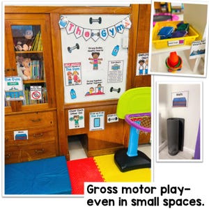 Gym & Smoothie Bar Dramatic Play Printables: Preschool Fitness (digital ...