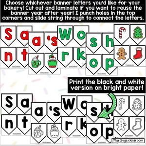 Santa's Workshop Dramatic Play Printables for Preschoolers- Christmas ...