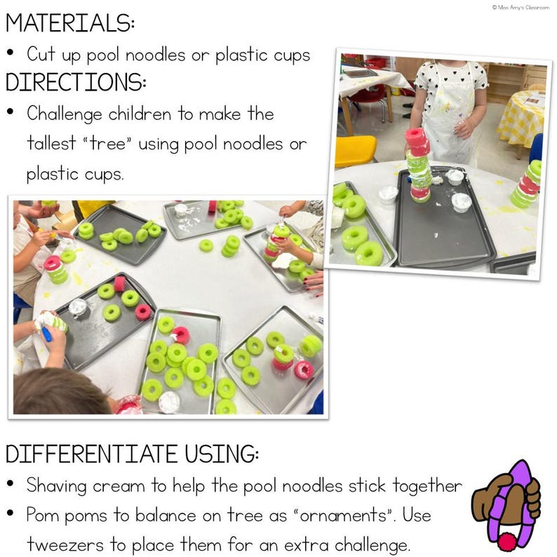 Christmas Tree STEM Challenge – Holiday Engineering Activity - Etsy