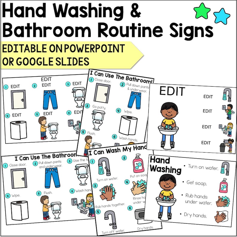 Preschool Classroom Rules Bundle - Posters, Mini Books & Behavior ...