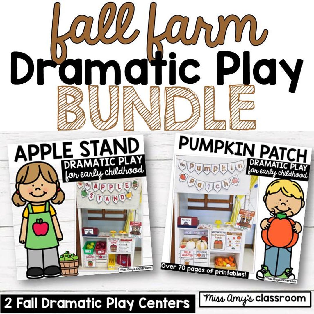 Fall Farm Dramatic Play Printables - Apple Stand/apple Orchard ...