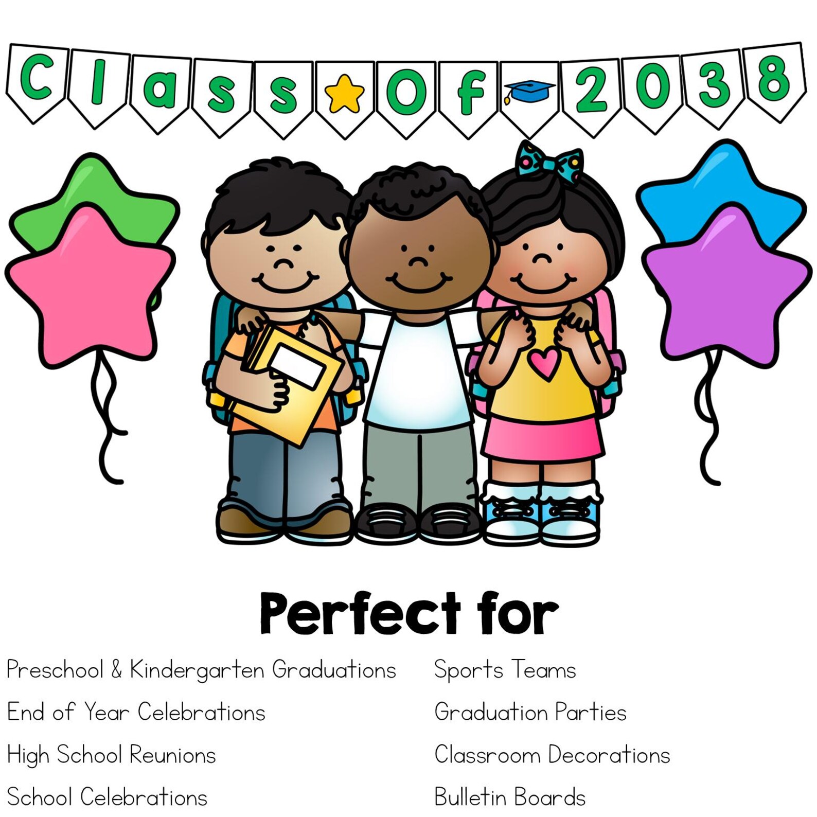 Class of 2025 Graduation Banner: Printable Bulletin Board Decor - Etsy