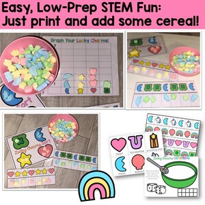 Lucky Charms STEM Activity Pack: St. Patrick's Day Printables (PDF) - Etsy