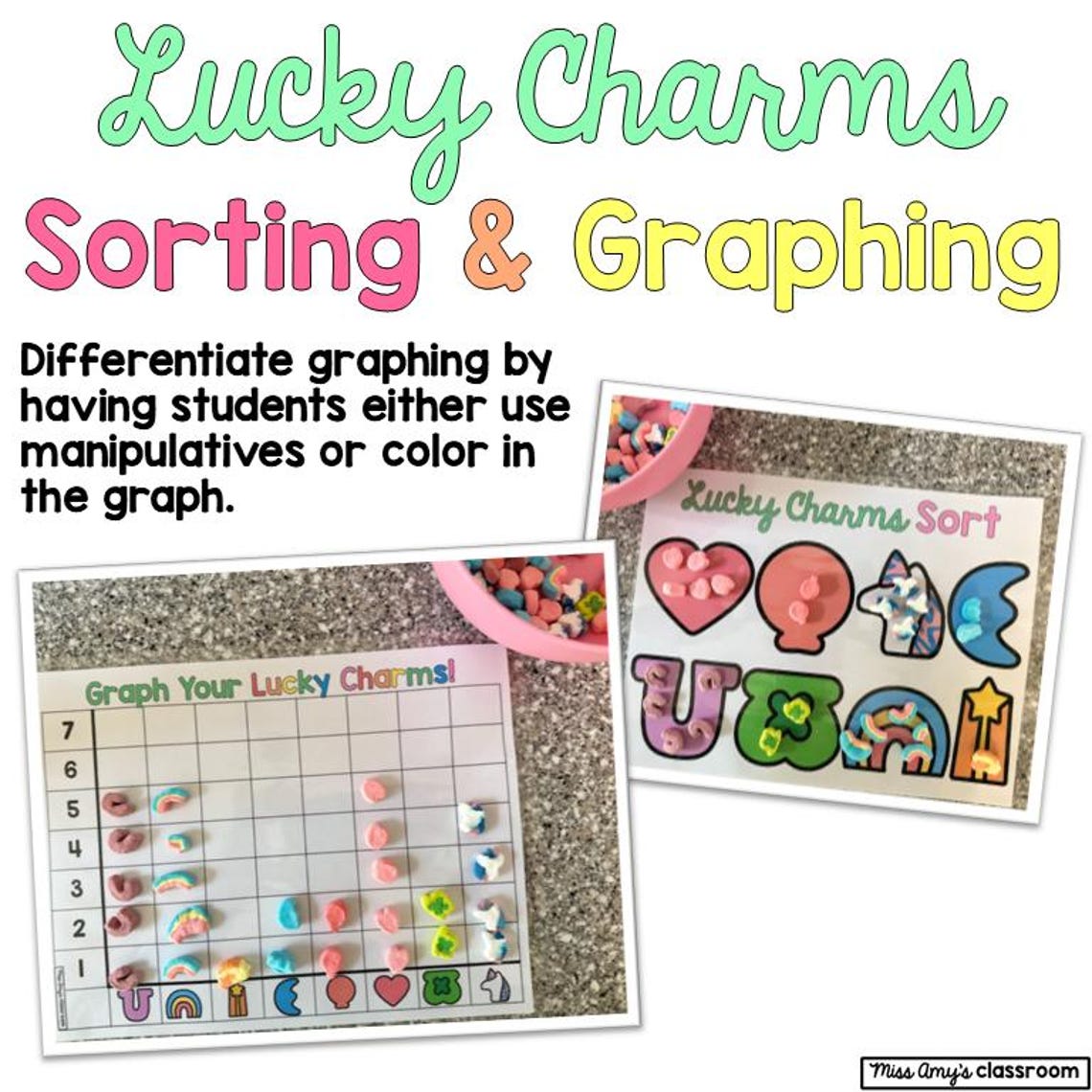 Lucky Charms STEM Activity Pack: Printables for Preschool/kindergarten ...