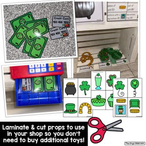 St. Patrick's Day Dramatic Play: St. Paddy's Day / St. Patty's Day Shop ...
