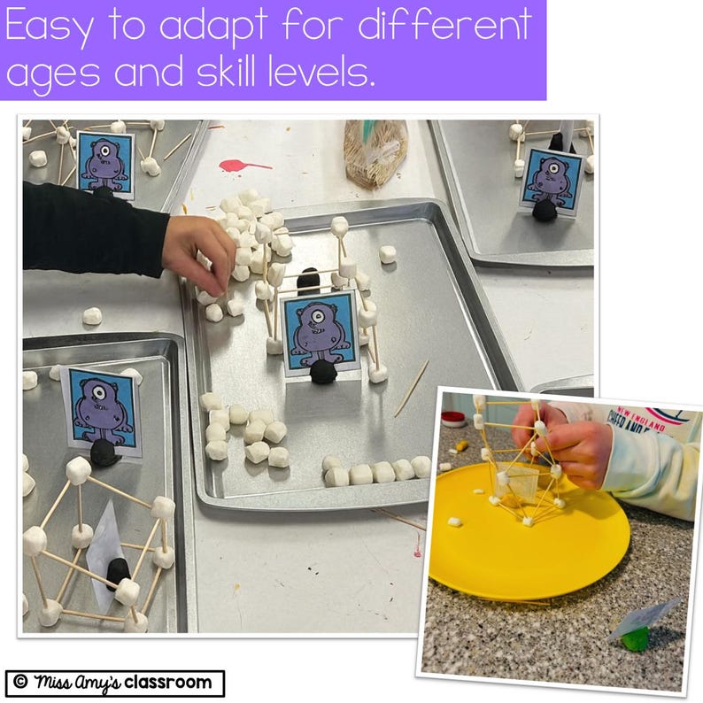 How to Catch a Monster STEM Activity for Preschool & Kindergarten ...