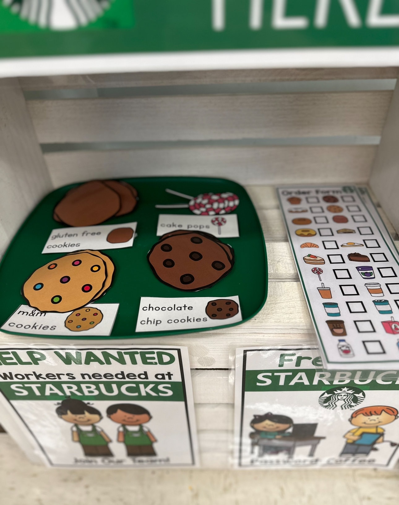 Coffee Shop Dramatic Play Center: Printable Cafe Pretend Play (PDF) - Etsy